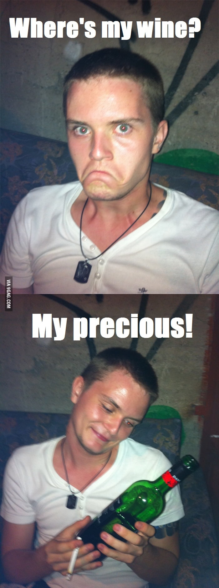 Where's my wine? - 9GAG