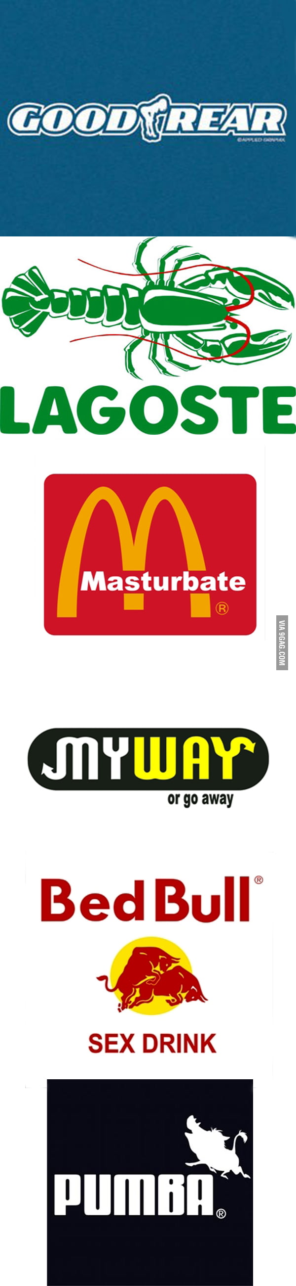 Funny Logos - 9GAG