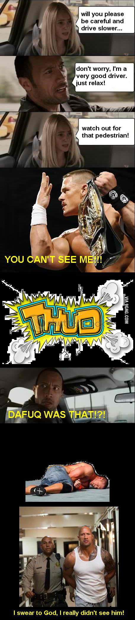Y U NO SEE ME!? - 9GAG
