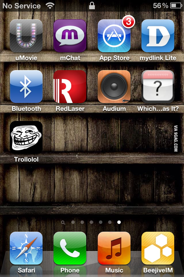 Trollin iphones - 9GAG