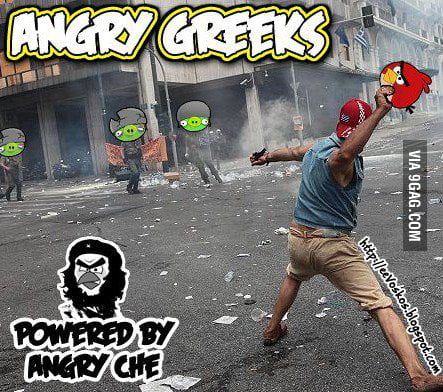 Angry .. Greeks - 9GAG
