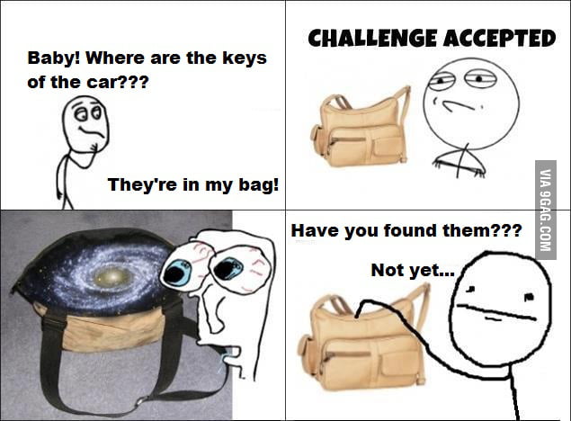 Womens bags... - 9GAG