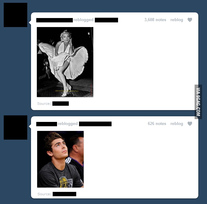 Naughty Tumblr timing - 9GAG