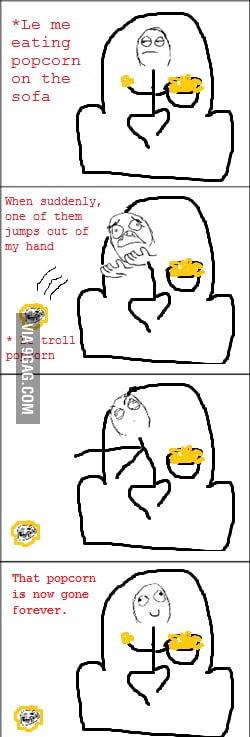 Troll popcorn - 9GAG