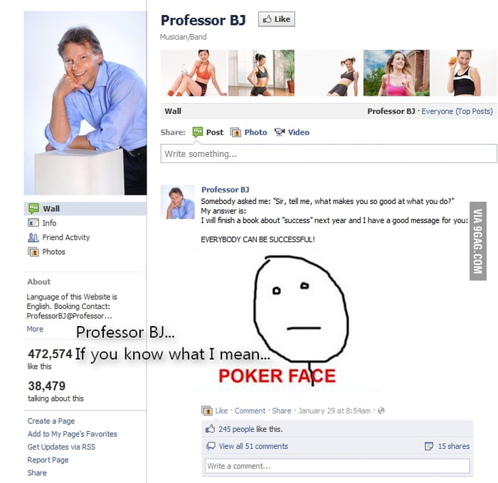 Professor Bj 9gag