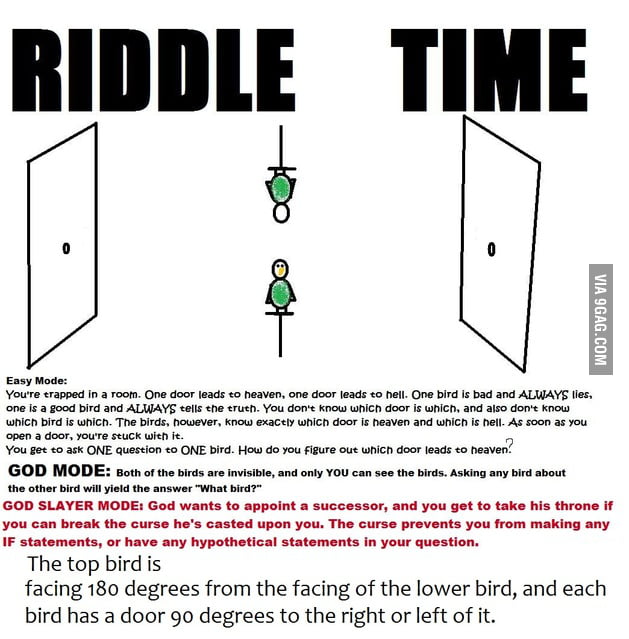 Riddle Time - 9GAG