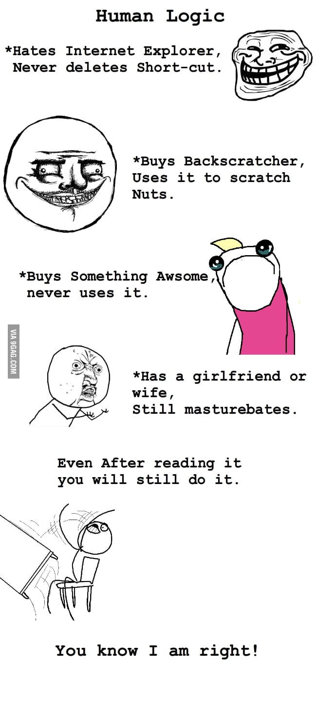 Human logic - 9GAG