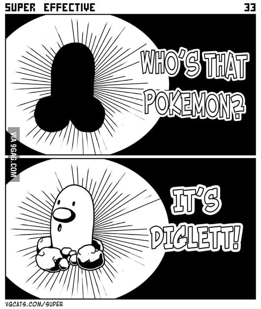 Diglett!!!! - 9GAG