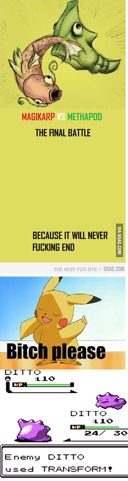 Ditto vs. Ditto - 9GAG