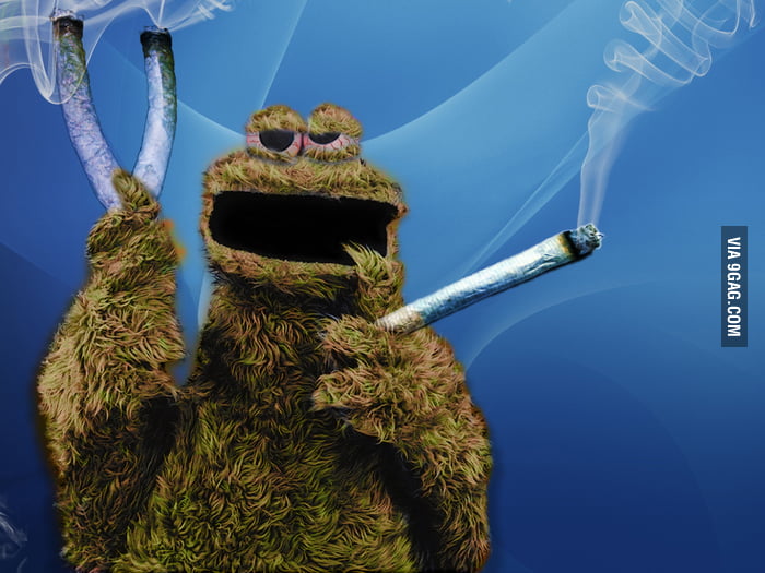 Weed Monster... I see what you did there ! - 9GAG