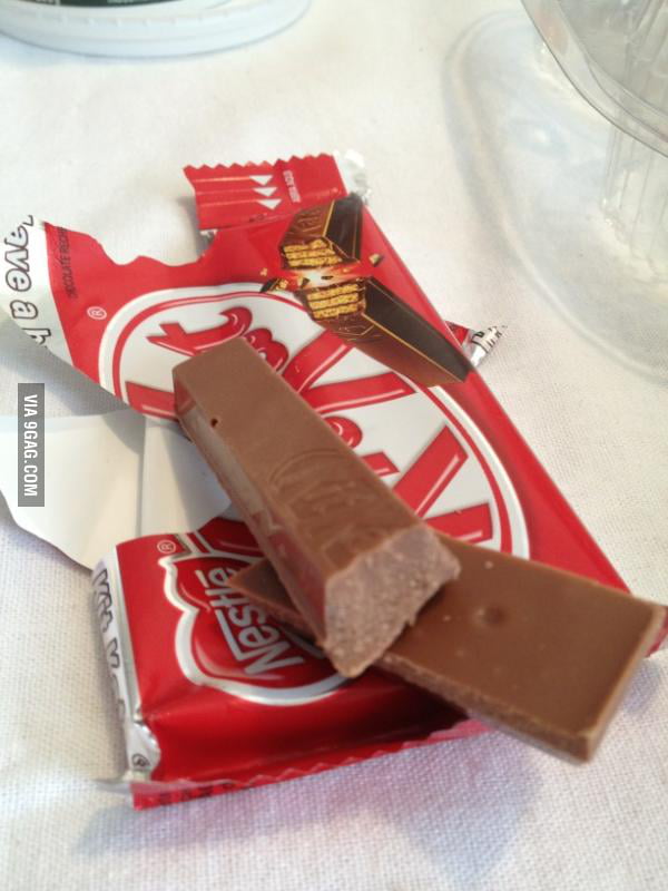 Just a mutant Kit Kat bough in Brazil.. - 9GAG