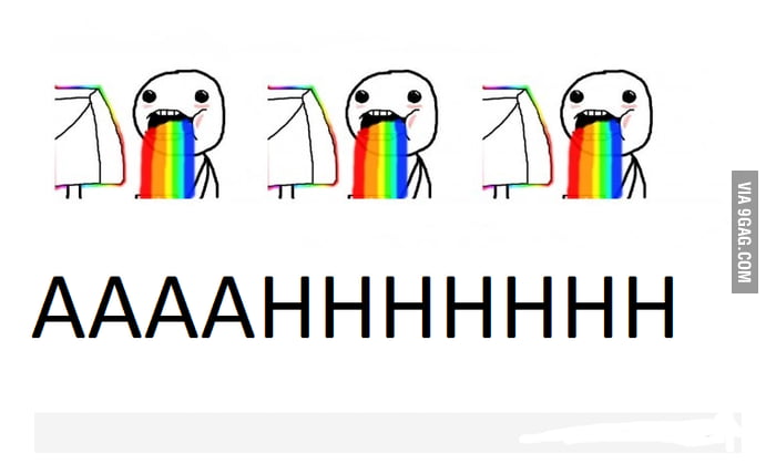 Puking Rainbow [Fixed] - 9GAG
