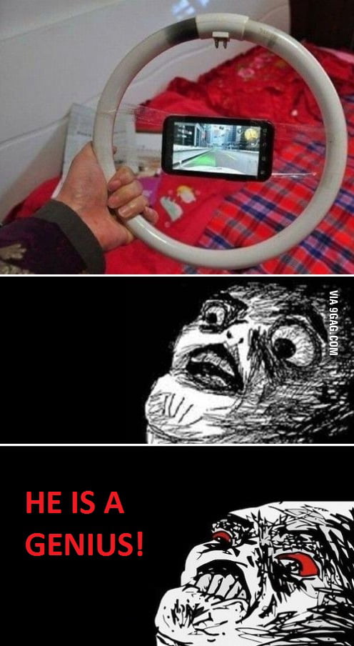 He is a genius! - 9GAG