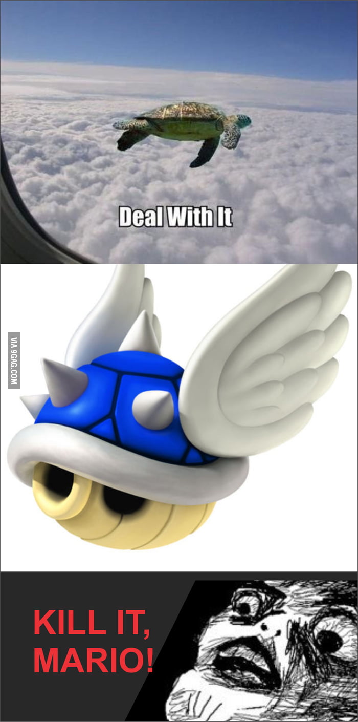 Flying koopa... - 9GAG