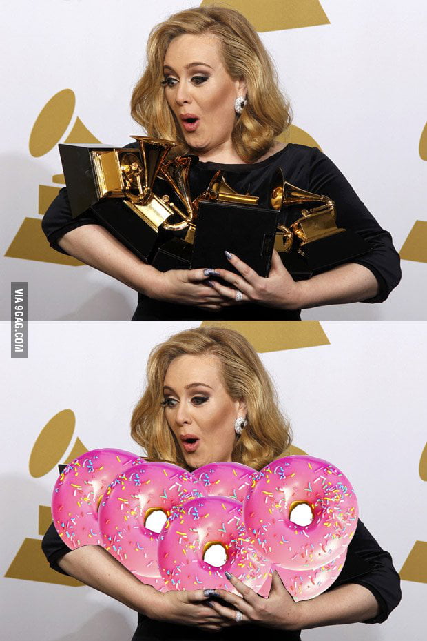 Just Adele being ....Adele? - 9GAG
