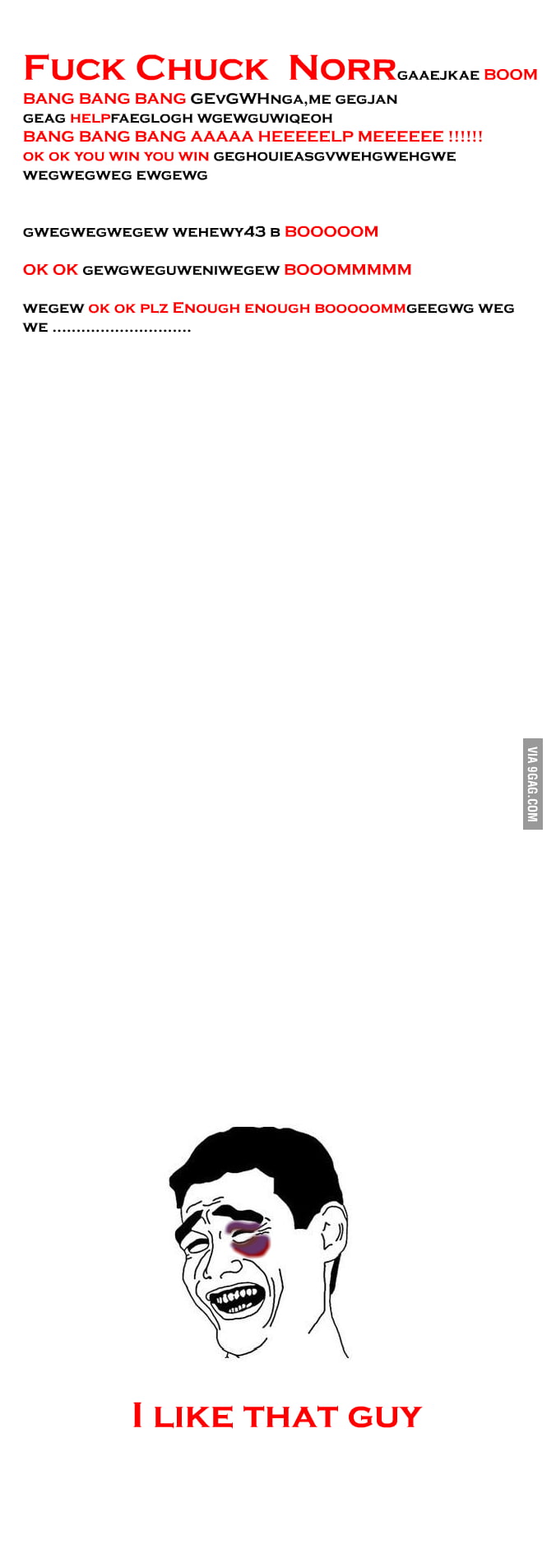 Ok bro you win. - 9GAG