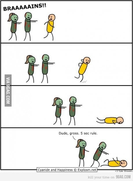 Five Sec Rule - 9GAG