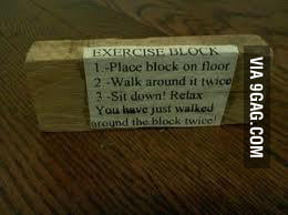 Exercise Block - 9GAG