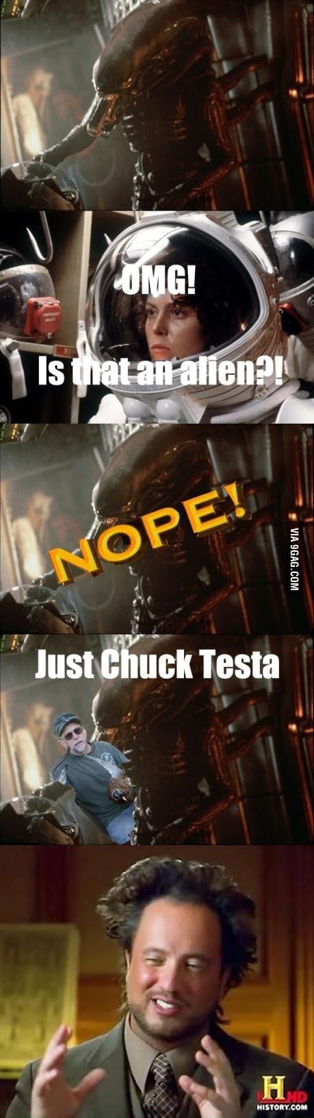 Nope....Aliens! - 9GAG
