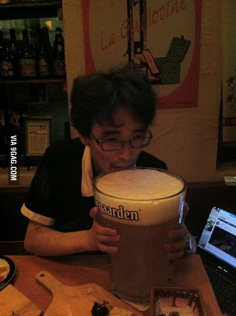 Just ZUN and his Beer. - 9GAG