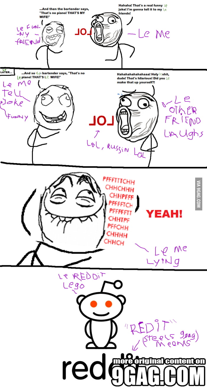 Le Funny jokes - 9GAG