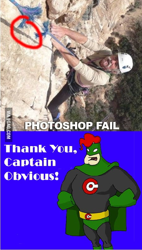 I think this might be photoshopped [Fixed] - 9GAG