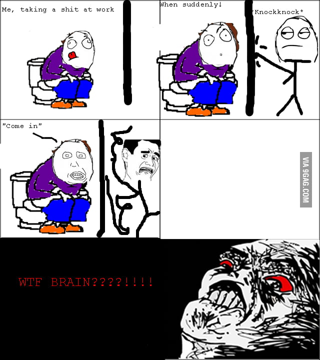 WTF brain! - 9GAG