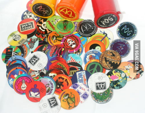 Epic 90s game: POGS! - 9GAG