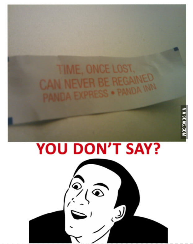 Wanna regain time? IMPOSSIBRU! - 9GAG