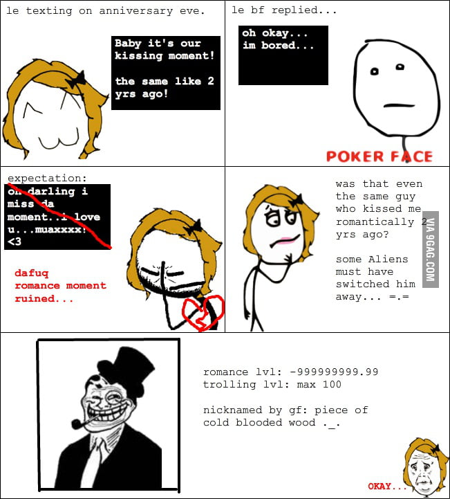 BF Romance lvl: -9999999999.99 - 9GAG