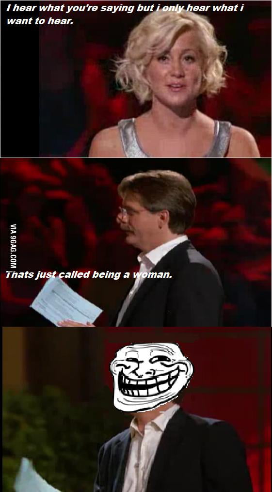 Troll question show host - 9GAG