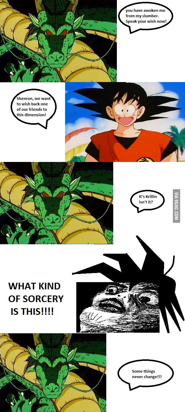 Krillin Always Dies 9gag