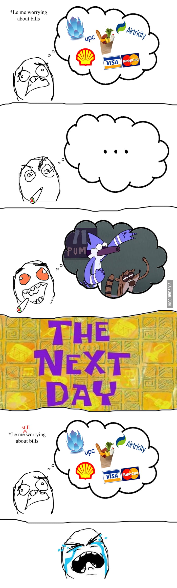 Temporary high - 9GAG