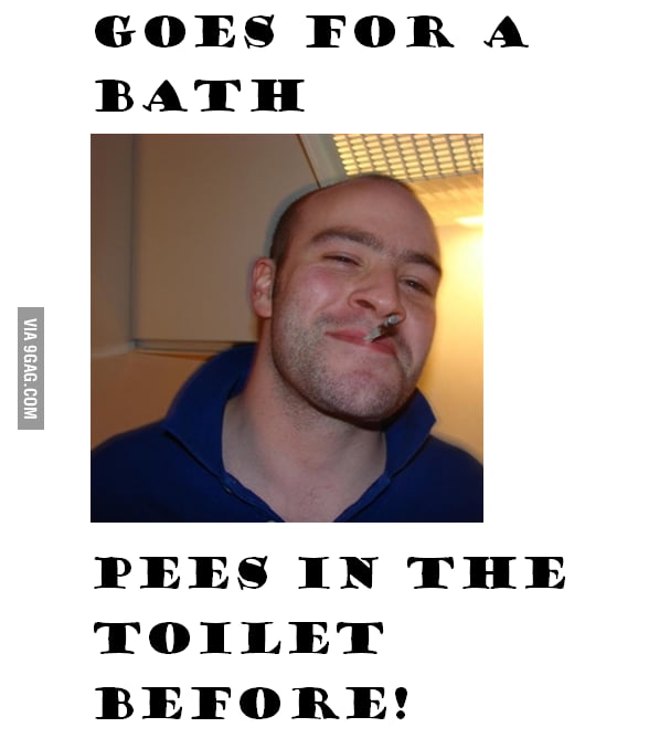 Good Guy greg in Bathroom - 9GAG