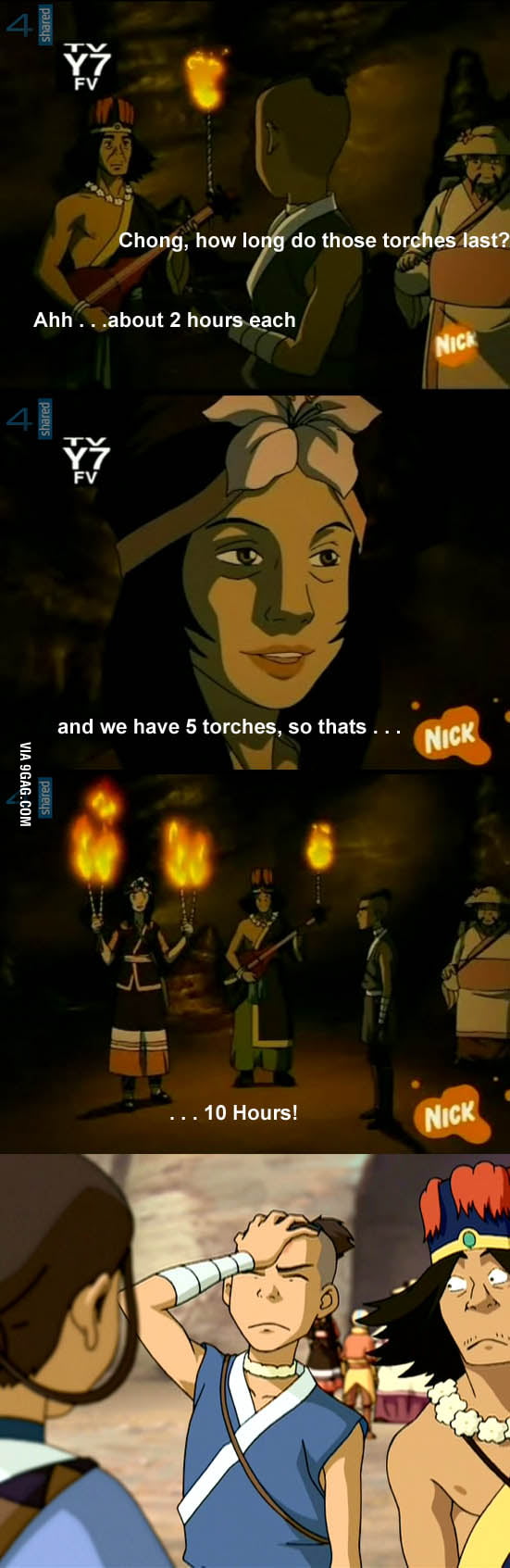 Simple math Sokka - 9GAG