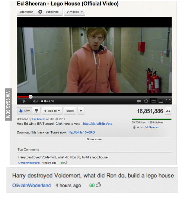 Just Ron Weasley... - 9GAG