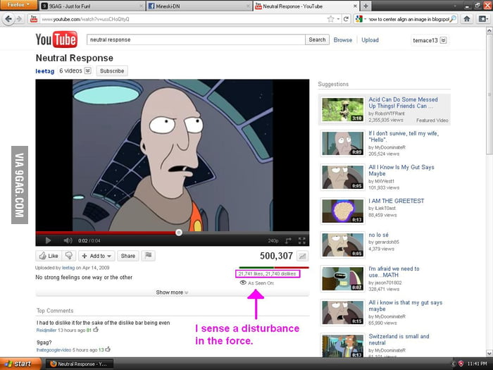 There is disturbance - 9GAG