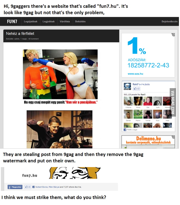 Just a website...wait WHAT?! - 9GAG