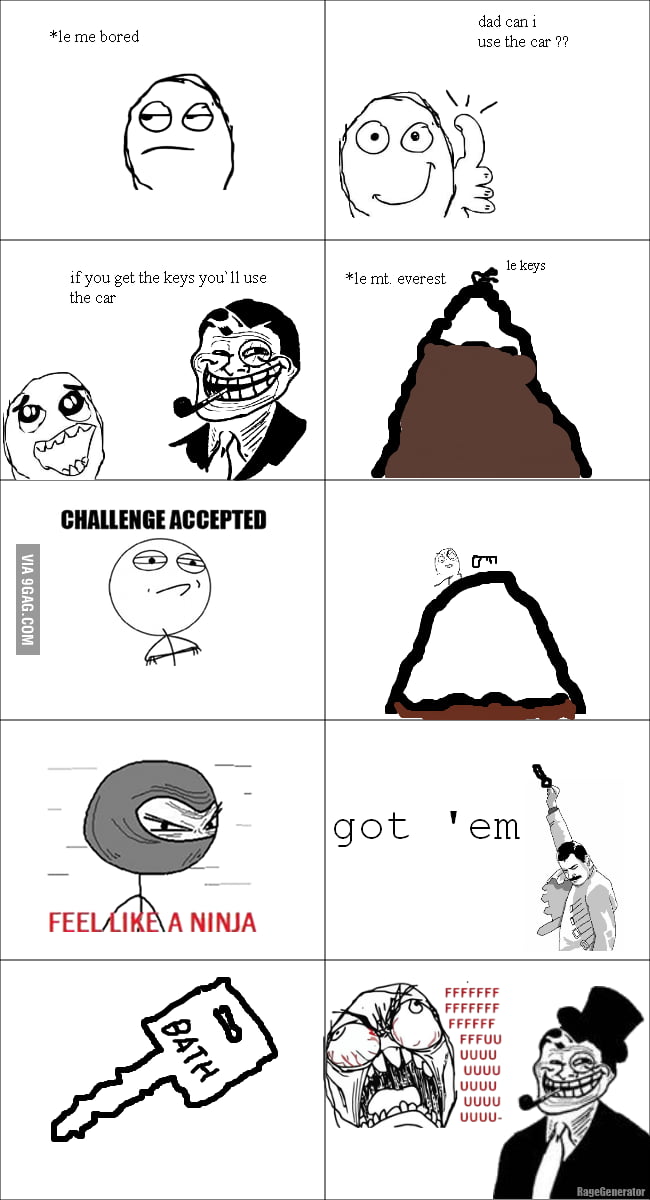 Master Trolling Level: Dad - 9GAG
