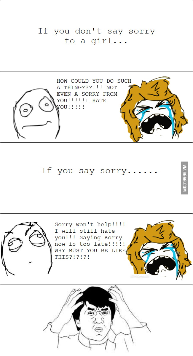 Girl logic... - 9GAG