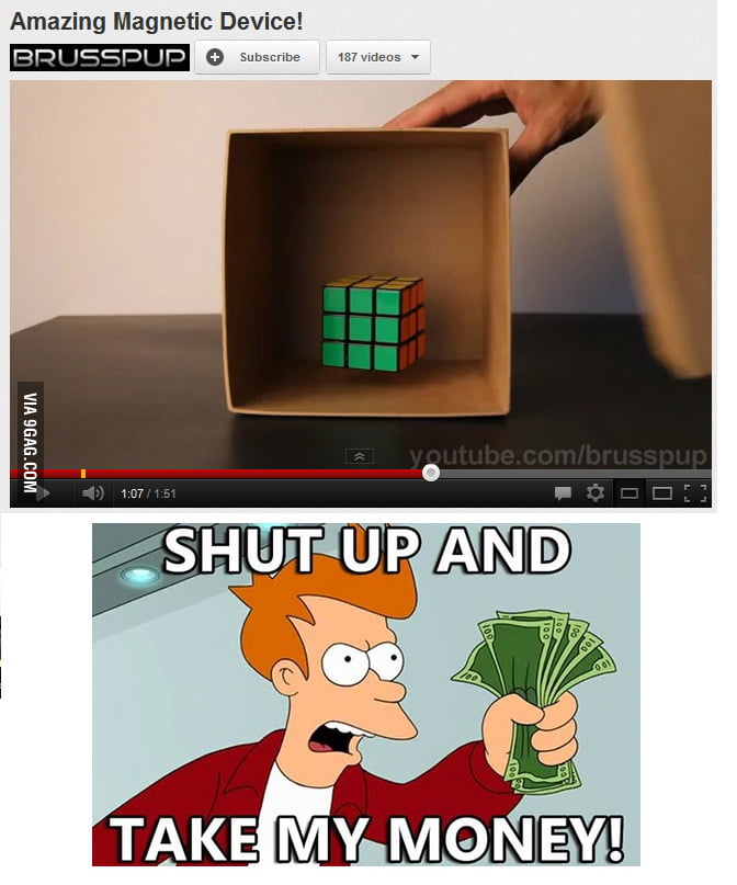 Take it... take it all!!! - 9GAG