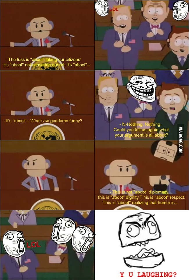 Just some of the best parts on the South Park movie! - 9GAG