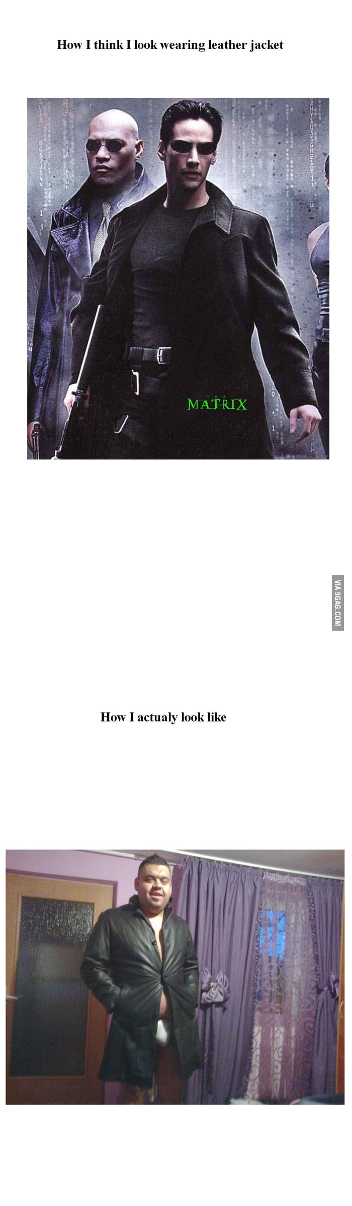 Leather jacket like a baus - 9GAG