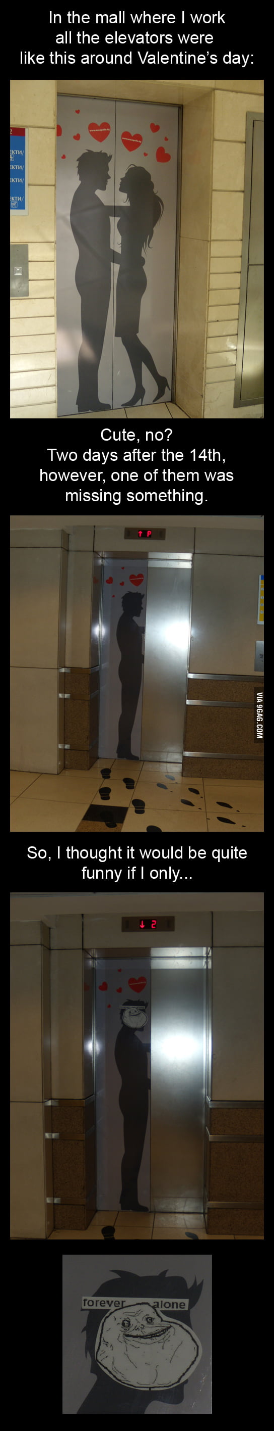 Valentine Elevators - 9GAG