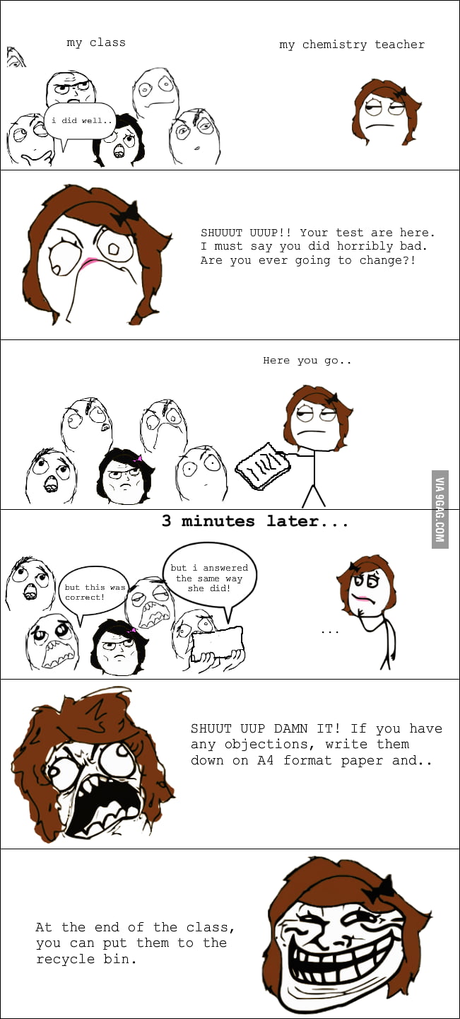 Troll Chemistry Teacher - 9GAG