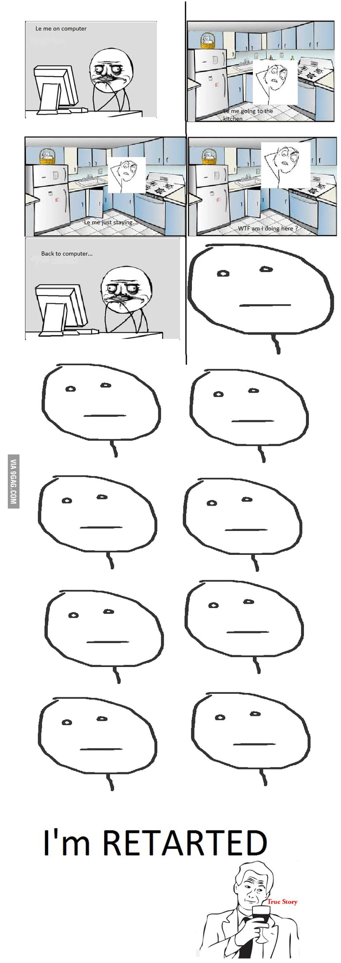 I'm retarted - 9GAG