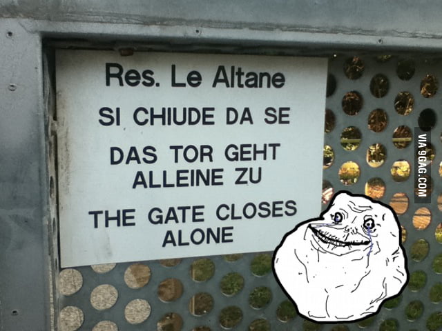 Poor gate - 9GAG