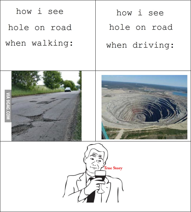 True story about hole - 9GAG