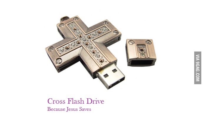 Cross Flash Drive - 9GAG