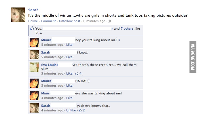 Silly Slut... - 9GAG